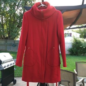 Calvin Klein | Jackets & Coats | Calvin Klein Perfect Red Deep Pockets ...